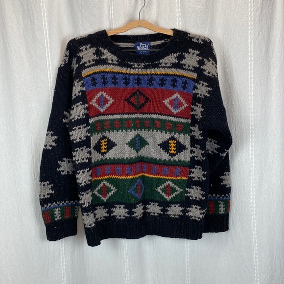 Woolrich | Sweaters | Vintage Woolrich Sweater Multicolored Mens Small ...